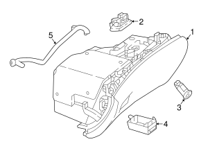 238-680-35-00-8U30 - Glove Box Assembly 2018-2023 Mercedes-Benz ...