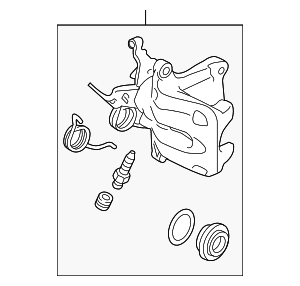 1K0-615-424-J - High-Quality Disc Brake Caliper for 2011-2019 ...