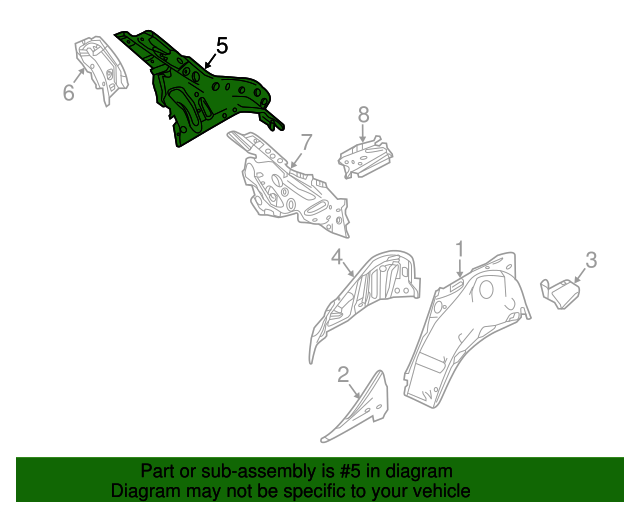 2017-2019 Infiniti QX30 Inner Pillar G6630-5DAMB | Faulkner Infiniti of ...