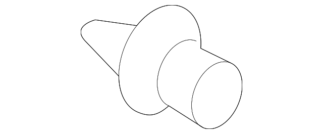 OEM 2009-2015 Honda Pilot Rocker Molding Clip 91512-SJK-003 | Honda ...