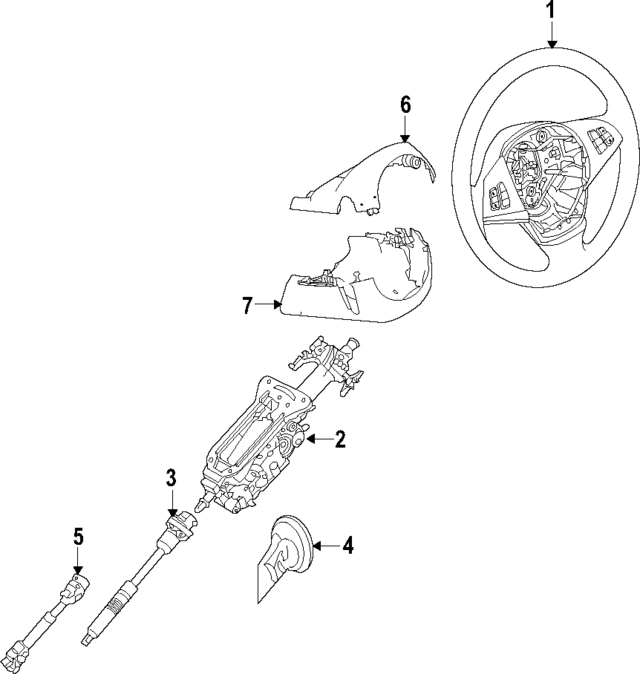 32306871730 - 2016-2019 BMW Steering Wheel (32-30-6-871-730) | BMW of ...