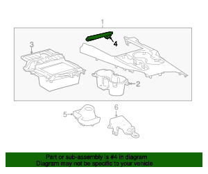 58903-33310-B0 - Rear Panel 2018 Toyota Camry | Longo Toyota Parts