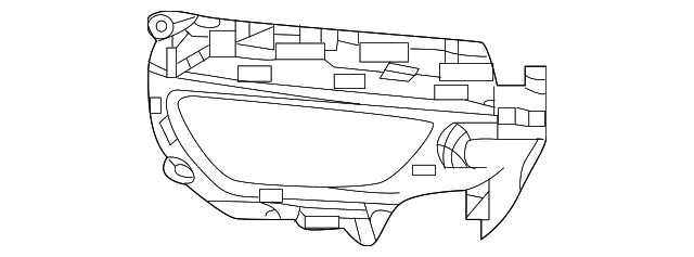 2018-2021 Volvo XC60 Lower Bracket - Passenger Side (RH) 31425180 ...