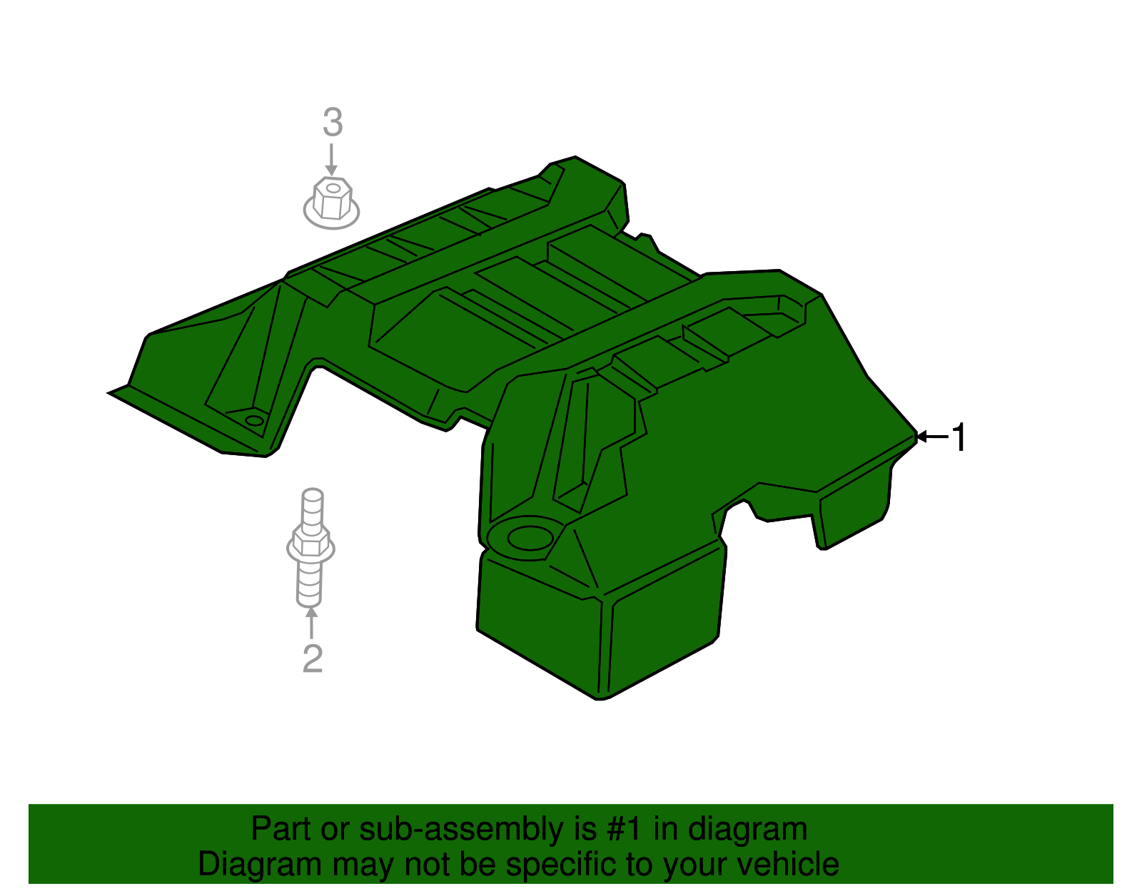 2018-2020 Ford F-150 Engine Cover JT4Z-6A949-A | Ford OEM Parts Outlet