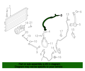 2017-2022 Porsche Macan Upper Press Line 95B-260-707-M | Sunset Porsche ...