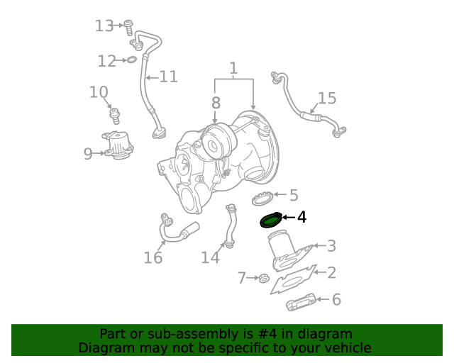 059-253-139-D - Inter-Cooler Pipe Clamp 2018-2023 Audi | Audi OEM Parts