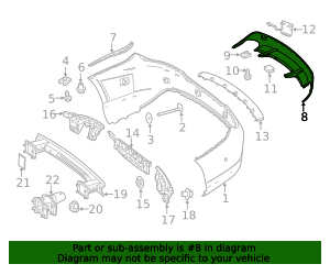 2014-2016 Mercedes-Benz Lower Cover 117-885-03-25 | MB OEM Parts