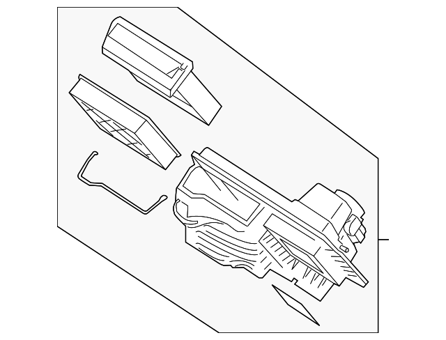 8694606 - Air Cleaner Assembly - 2004-2013 Volvo | Volvo OEM Parts Direct