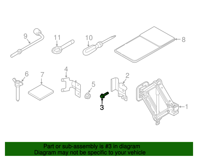 11403-06256K - Ignition Coil Bolt - 2003-2023 Kia | Kia Auto Parts