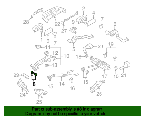 2008-2010 Porsche Cayenne Gasket 955-111-113-50 | OEM Parts Online