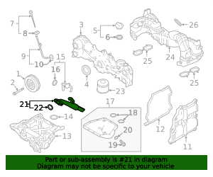 15049AA150 - Oil Pick-Up - 2017-2021 Subaru | World OEM Parts Subaru