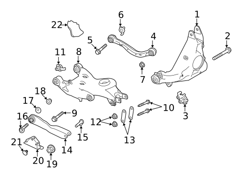 Rear Suspension for 2020 Land Rover Defender 90 | OEM Parts Online