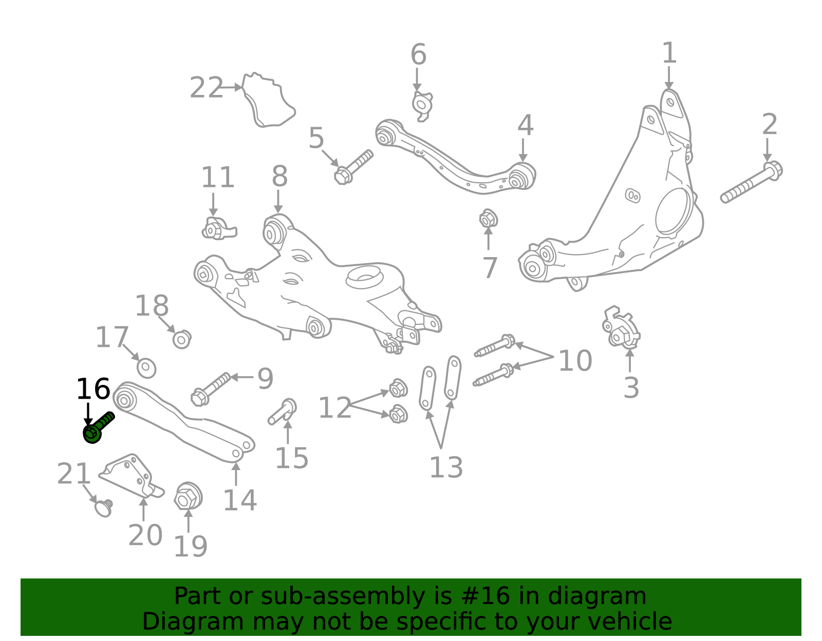 LR037704 - High-Quality Alignment Camber Adjusting Eccentric Bolt for ...