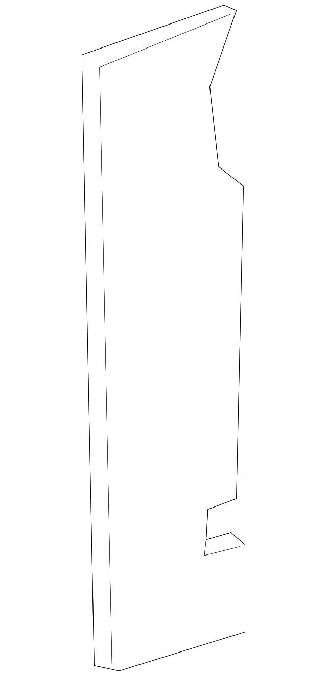 2000-2006 GM Rear Body Panel Insulator 15917241 | GMPartsDirect.com