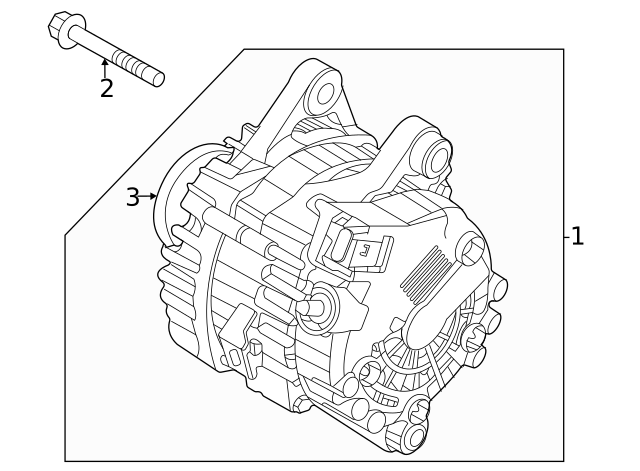 37322-2S200 - Alternator Pulley 2021-2024 Hyundai | AutoNationParts.com