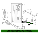 2020-2022 GM Lateral Arm 42708094 | GMPartsDirect.com