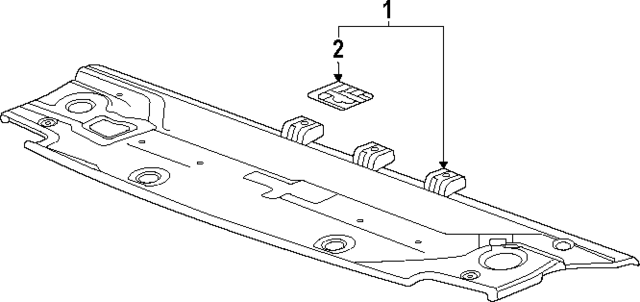 2023-2024 GM Sight Shield 87846605 GM | GMPartsDirect.com
