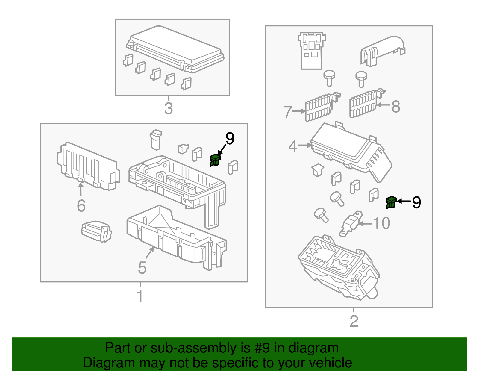2007-2025 Acura Fuse 38221-SNA-A61 | Acura Parts World