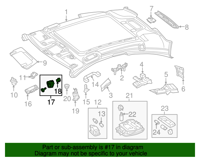 207-810-01-40-9051 - Coat Hook 2012-2017 Mercedes-Benz | Mercedes-Benz ...