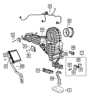 2002-2025 Mopar A/C Line O Ring 5161806AA | Mopar eStore