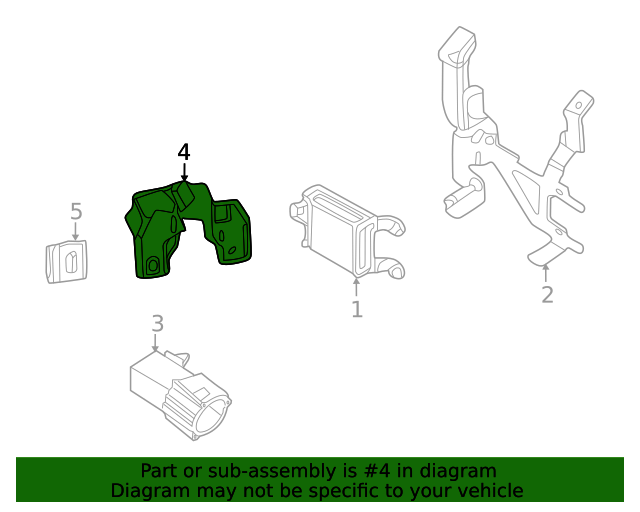 Camera Assembly Front View 284F1-6LB0B | TascaParts.com