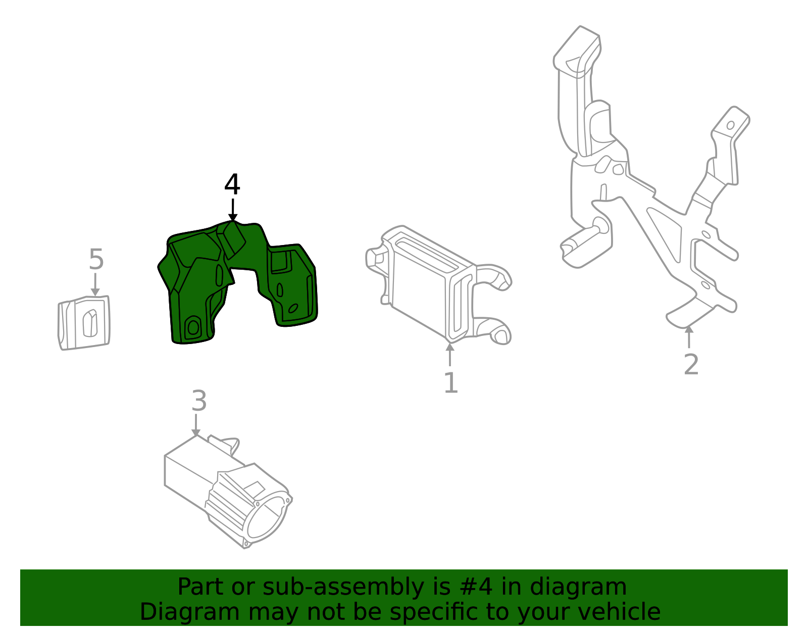 284F1-6LB0B - 2020-2025 Nissan Sentra - Front Camera | Anicra Nissan Parts