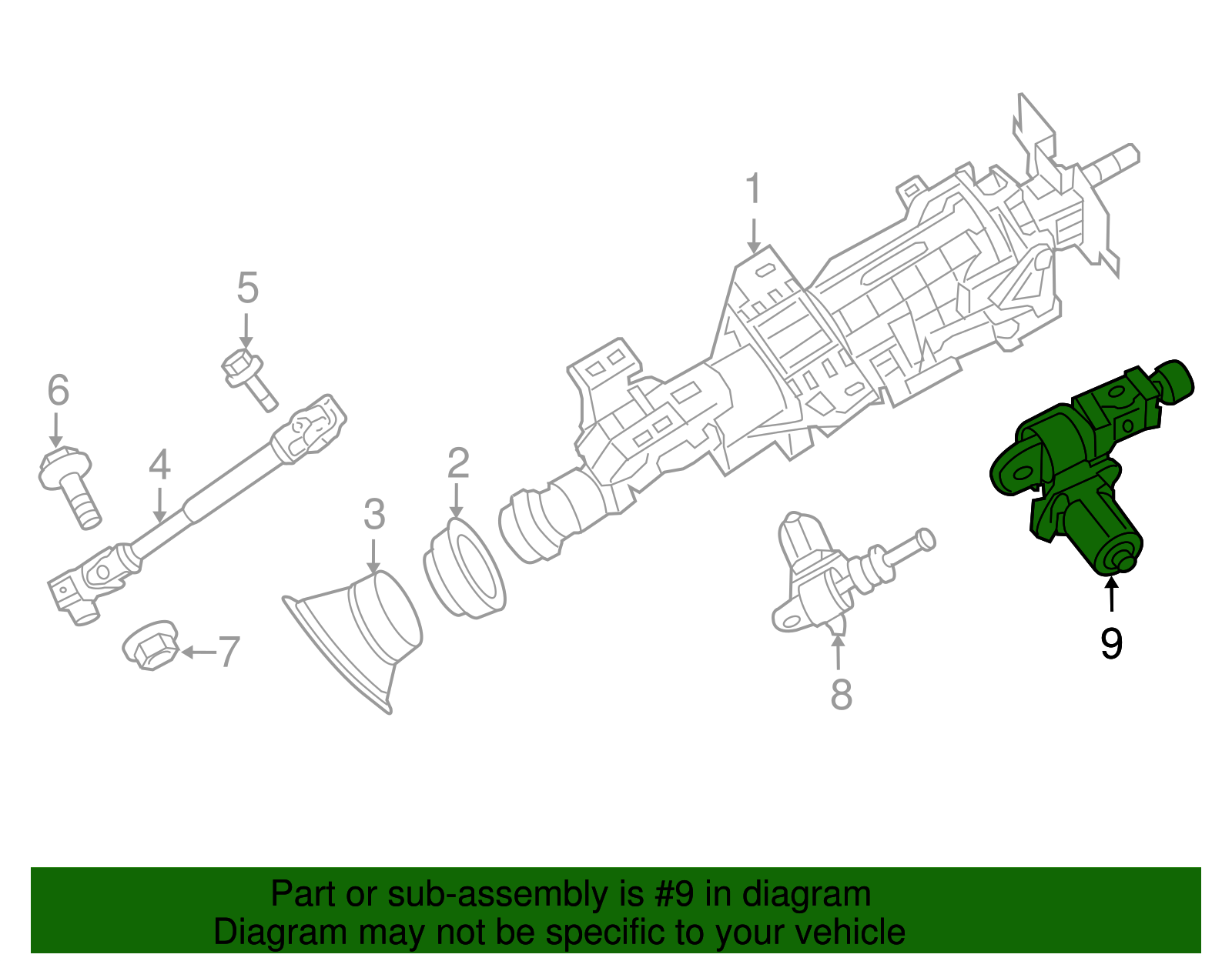 2010-2014 Nissan Maxima Motor 48990-1MA6D | Temecula Nissan Parts