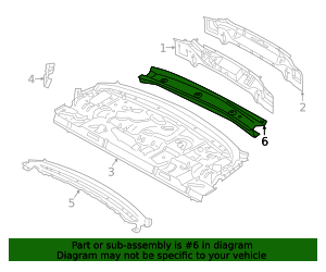 Genuine BMW 41-00-9-852-102 | Upper Frame | FREE Shipping on Most ...