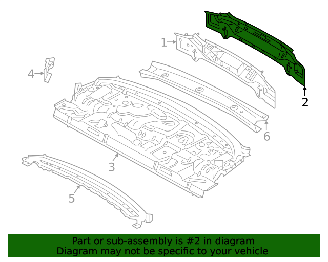 Genuine BMW 41-00-9-879-571 | Outer Panel | FREE Shipping on Most ...