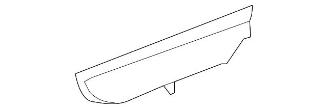 166-836-03-18-8N84 - Vent Louver 2013-2019 Mercedes-Benz | Mercedes ...