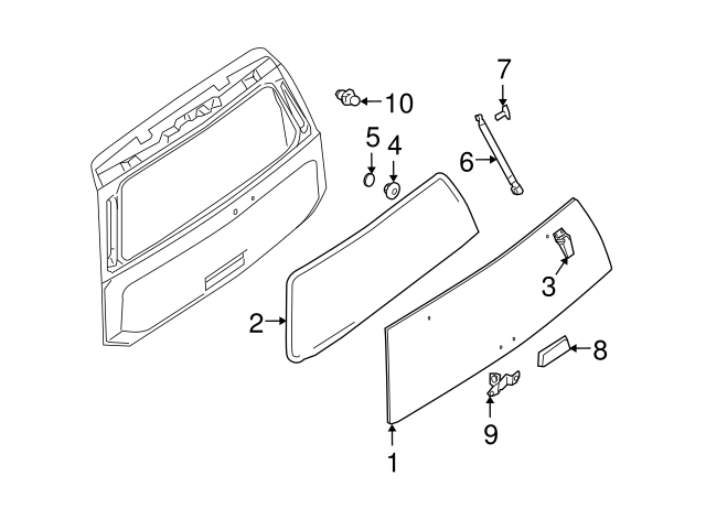 90336-7S000 (903367s000) - 2004-2010 Infiniti QX56 Handle | Infiniti ...