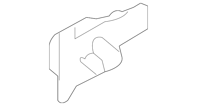 4L0-853-909 - Lower Molding Clip 2007-2015 Audi Q7 | Audi OEM Parts