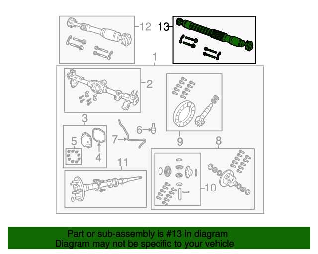 Drive Shaft Assembly 68272543AD | TascaParts.com