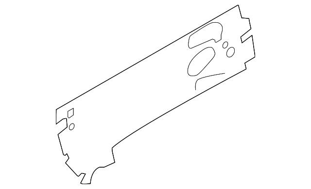 2008-2015 Audi R8 Sound Absorber 420-863-317 | Genuine Audi Parts