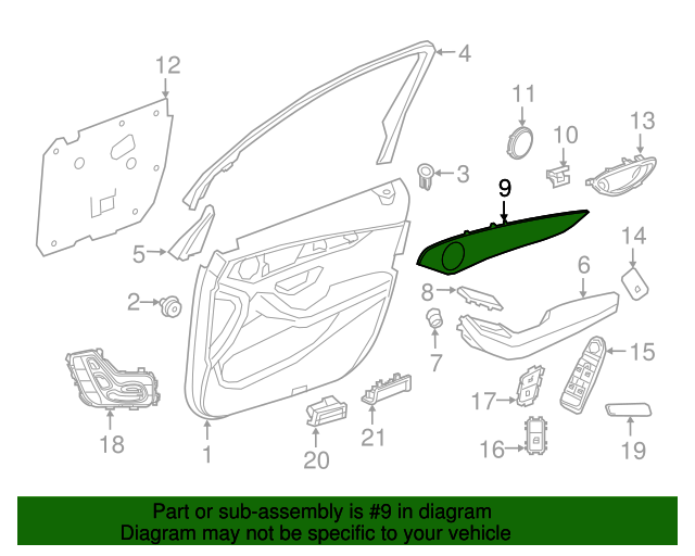 205-720-07-80 - Trim Molding 2018-2022 Mercedes-Benz | Mercedes-Benz ...