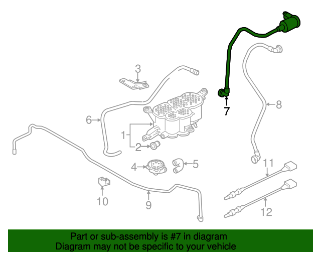 2010-2017 Audi Hose & Tube Assembly 8F0-201-997-E | OEM Parts Online