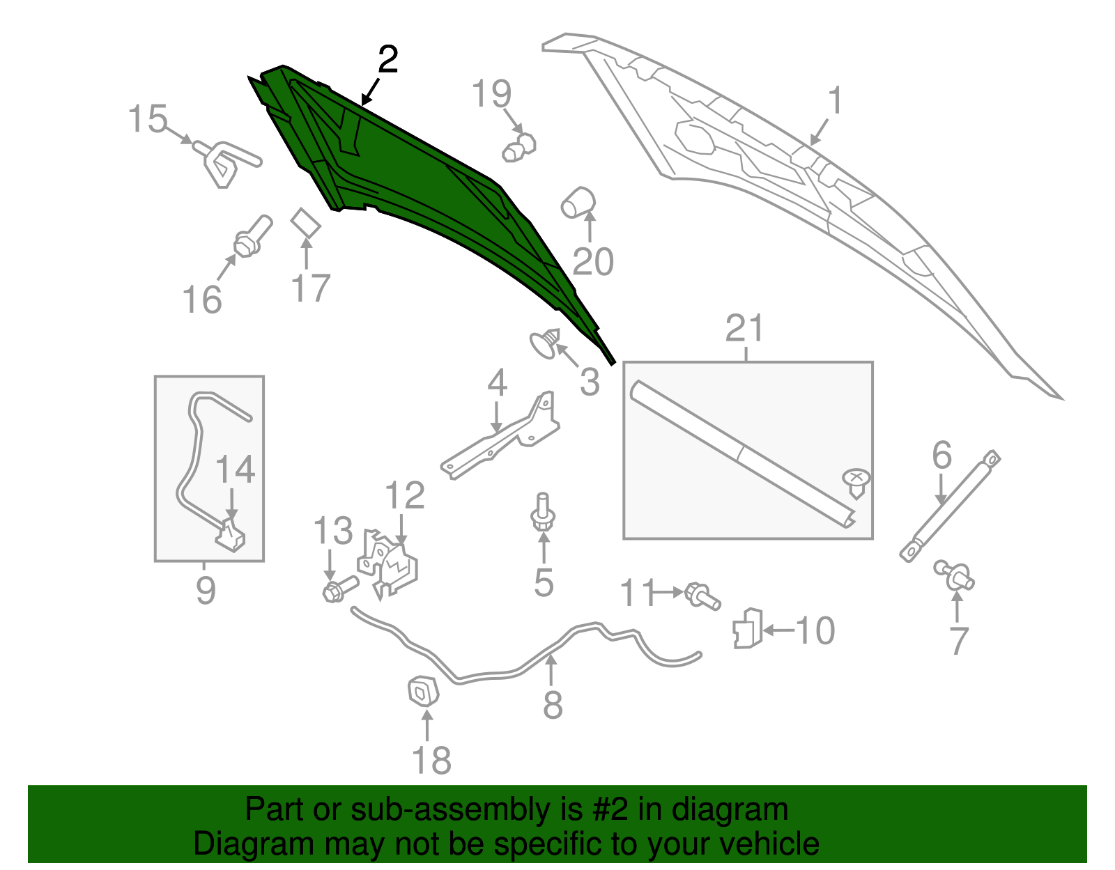 OEM Ford Insulator For 2011-2014 Ford F-150 - Part No. BL3Z-16738-A ...