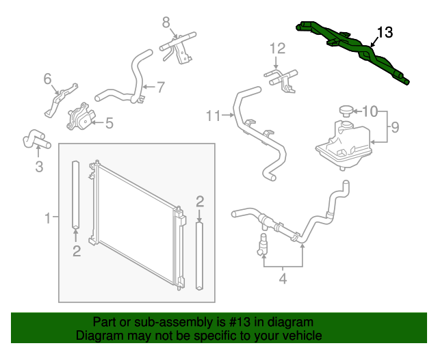 16278-36030 - Turbocharger Intercooler Bypass Valve 2015-2021 Lexus ...