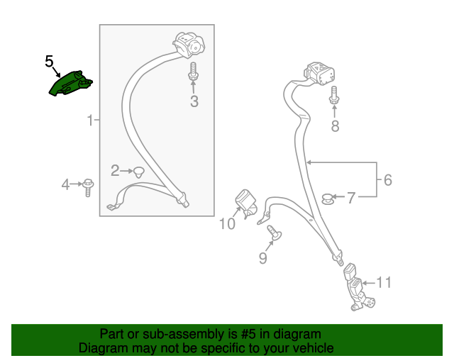 8W0-857-792-4PK - Belt Guide 2017-2023 Audi | Audi OEM Parts