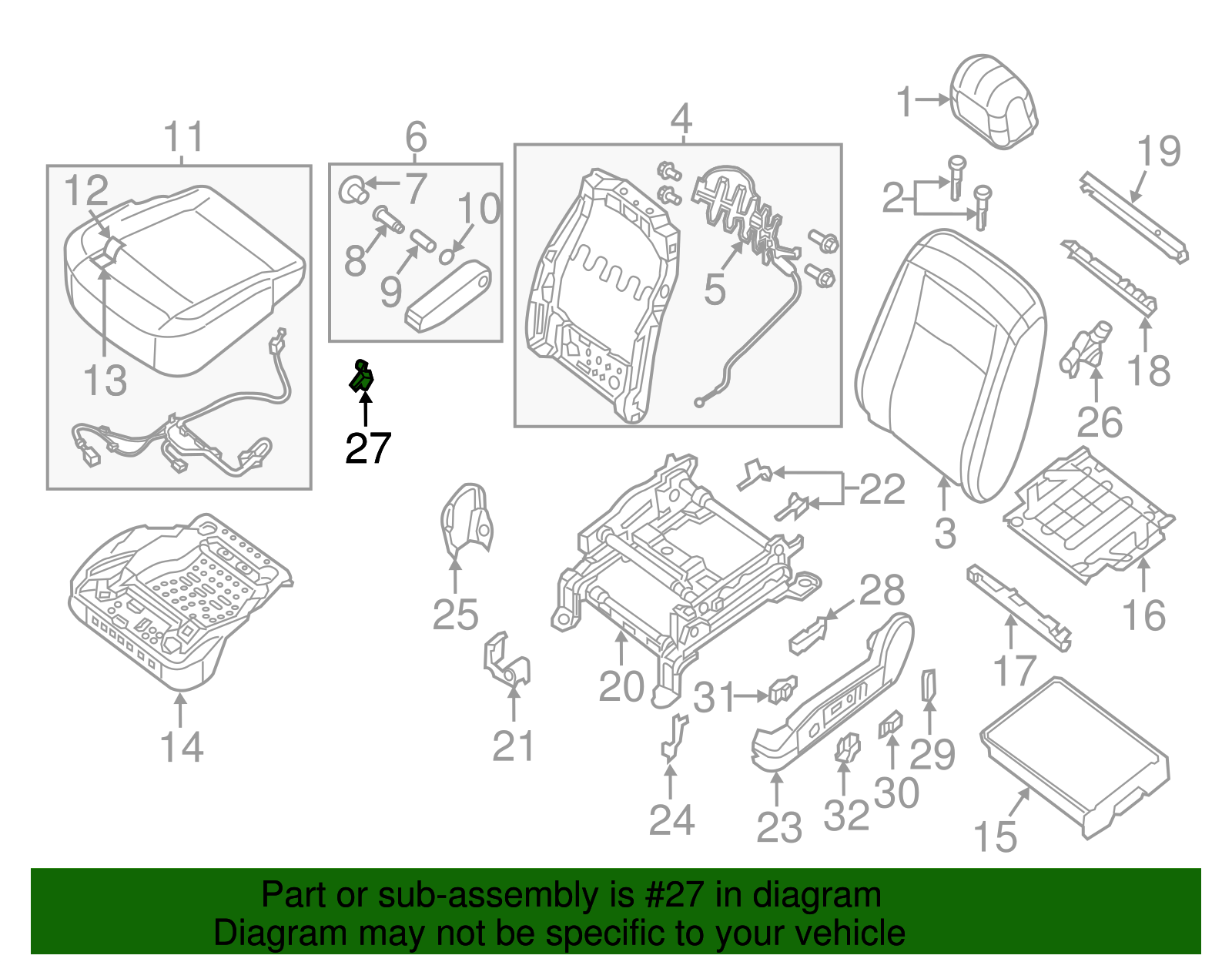 2012-2021 Nissan Latch Cover 87381-1PD0A | Temecula Nissan Parts