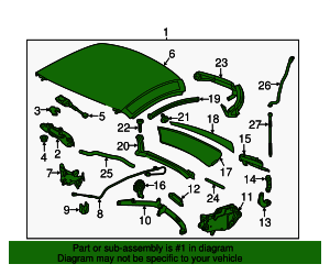 172-790-13-40-9197 - Hardtop 2012-2016 Mercedes-Benz | Mercedes-Benz ...