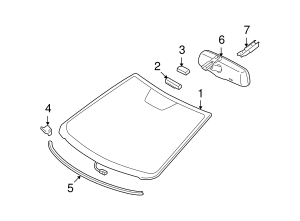 56101-0T081 - Windshield - 2010-2015 Toyota Venza | OEM Genuine Toyota ...