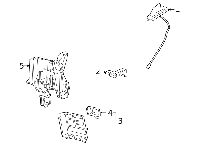 84961365 - Mobile Phone Control Module 2021-2024 GM | AutoNationParts.com