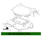 2019-2024 Chevrolet Equinox Hood Primary and Secondary Latch 84693736 ...