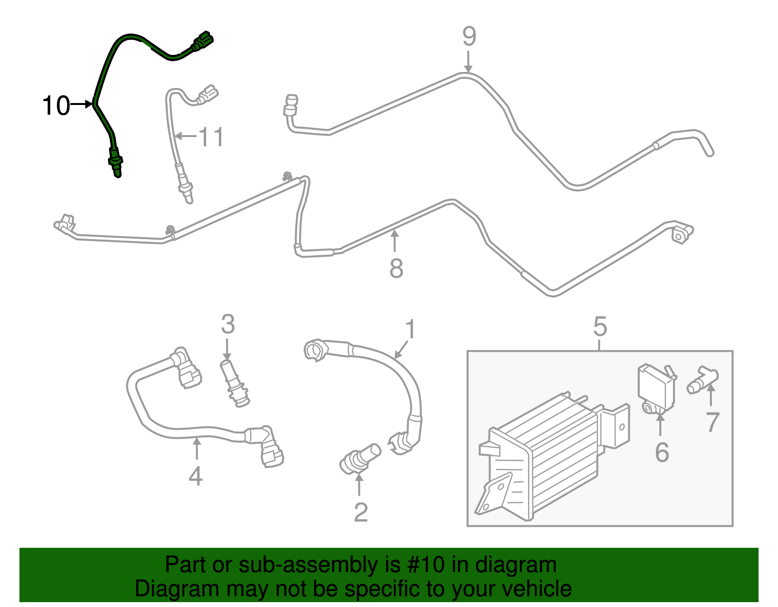 2015-2019 Ford Oxygen Sensor FL3Z-9F472-A | OEM Parts Online