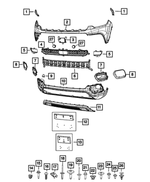 Front Bumper and Fascia for 2022 Jeep Compass | My Mopar Parts