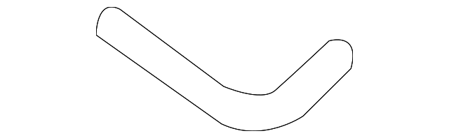 90445-17103 - Outlet Hose - 1995-2009 Toyota | OEM Genuine Toyota Parts