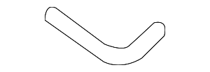 90445-17103 - Outlet Hose - 1995-2009 Toyota | OEM Genuine Toyota Parts