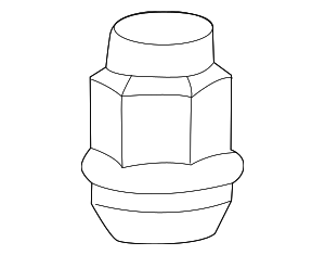 2000-2018 Mopar Wheel Nut 6036747AA | TascaParts.com