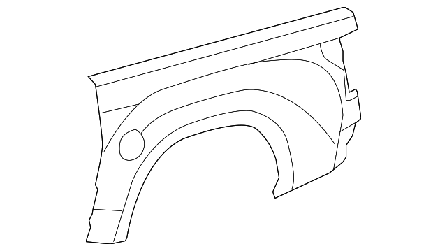 65816-0C070 - Outer Panel - 2007-2013 Toyota Tundra | Nucar Toyota of ...